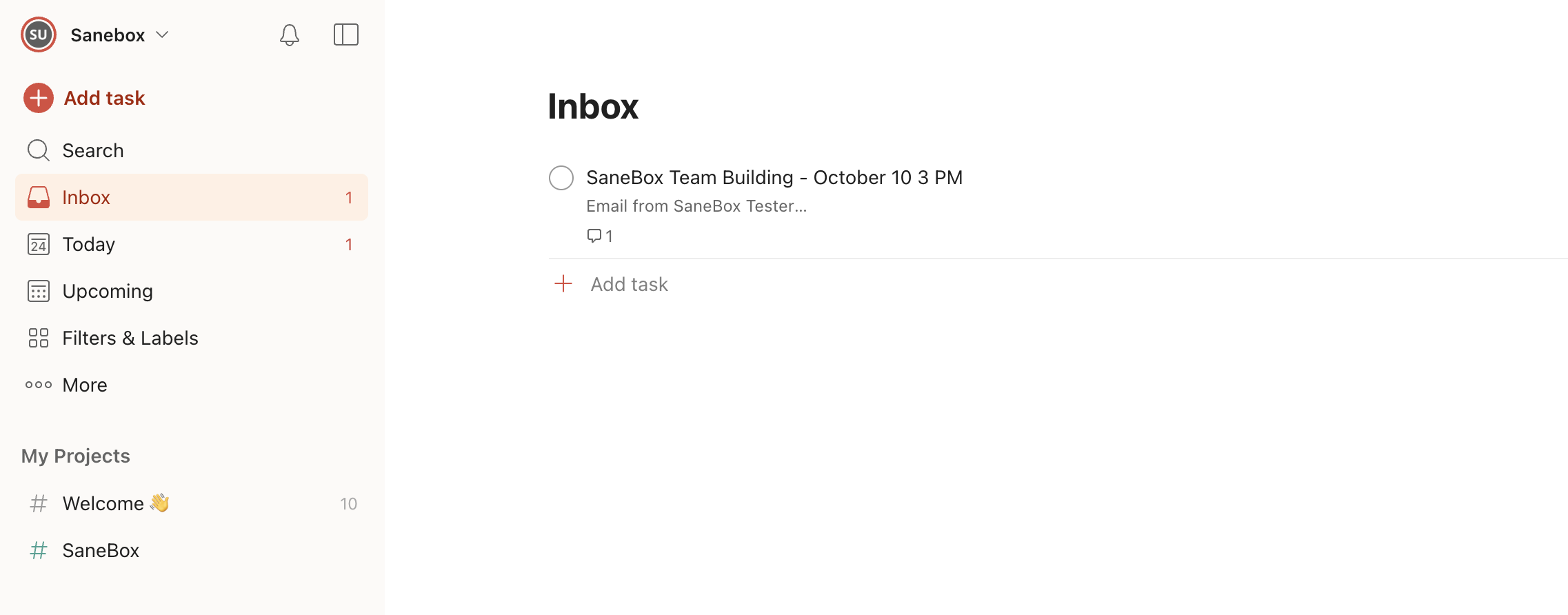 SaneBox | 📌 SaneToDo: Turn Emails Into Todoist Tasks